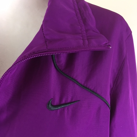 Nike | Jackets & Coats | Nike Womens Athletic Jacket Purple Size M ...